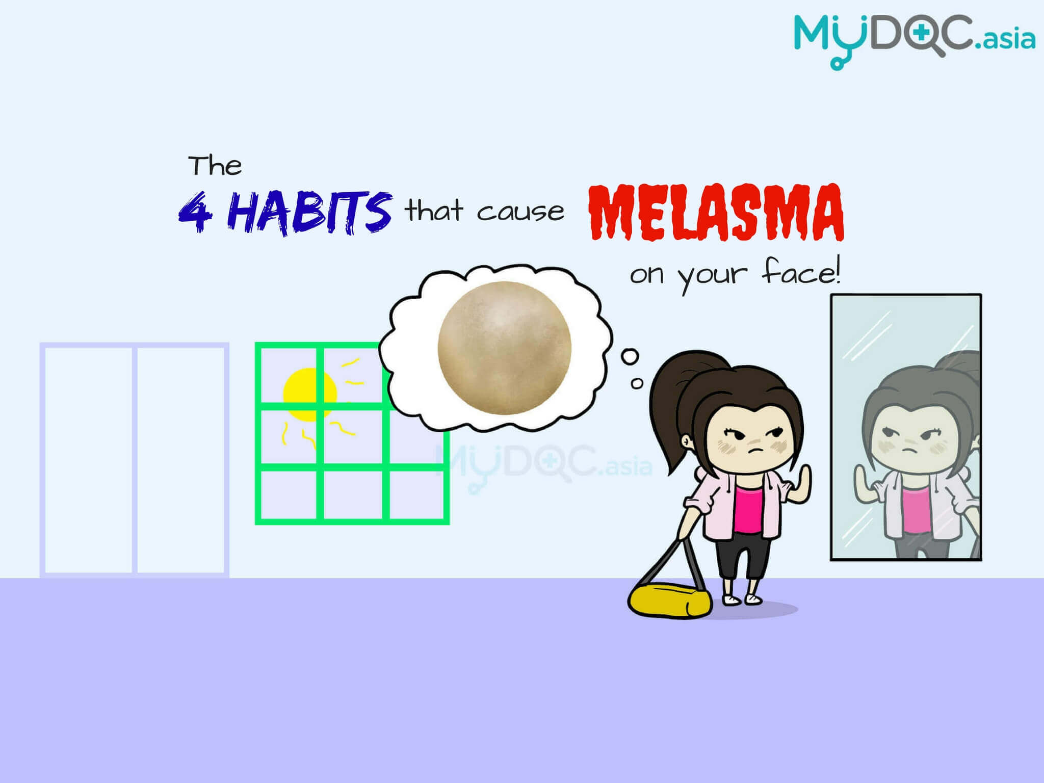 Your 4 Habits That Cause Melasma On Your Face | Erufu Care